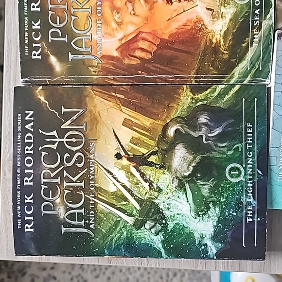 RickRiordan | Accents | Bundle Of Percy Jackson And Olympians Series ...